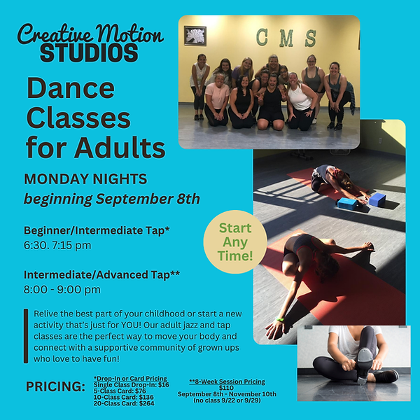 Adults | Creative Motion Studios